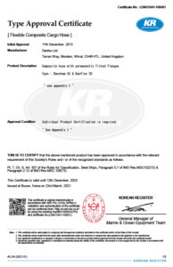 Certificate – JINFLEX